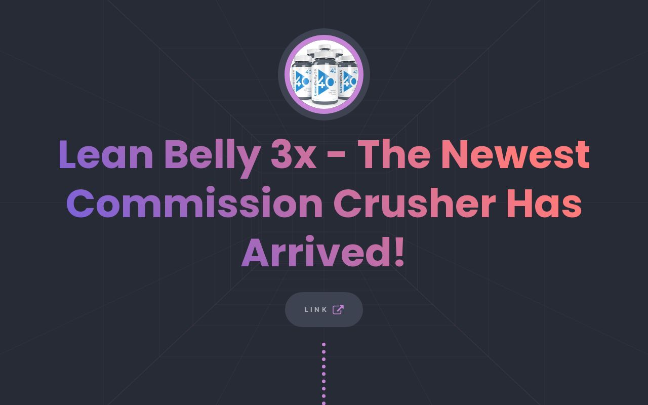 Lean Belly 3x - The Newest Commission Crusher Has Arrived!